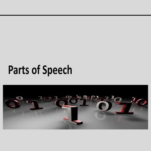Parts of speech | PPTX