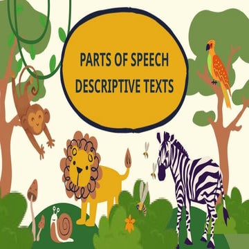 Parts of Speech - Descriptive Text Presentation.pptx