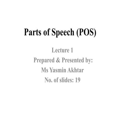 parts of speech Functional English lecture 1.pptx