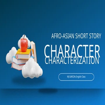 Characters and Characterization PowerPoint Presentation | PPTX