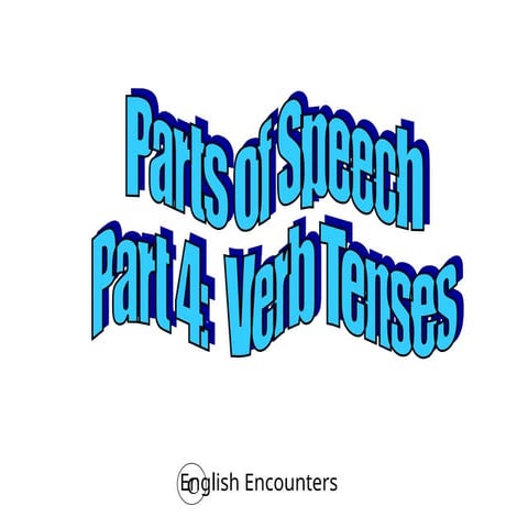 Parts of Speech Part 4 power point presentation | PPT