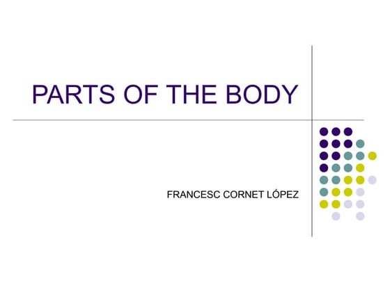 Body parts presentation | PPTX