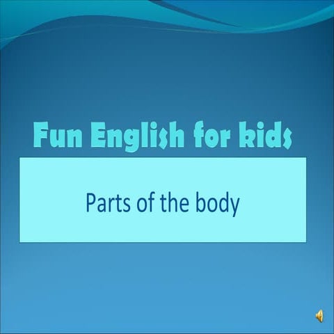 Partsofthebodyslide | PPT