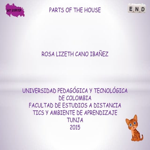 "Parts of the house" | PPT