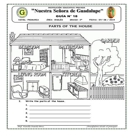 Parts of the house 2 do | DOCX