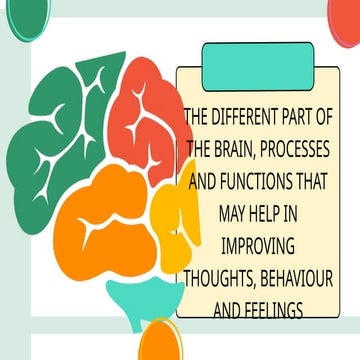 Parts, Processes and Functions of the Brain.pptx