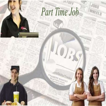 Part Time Job | PPT