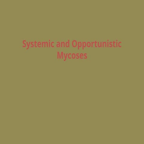 Part V - Chapter 64 - Mycology.pptxoiii888888 | PPTX