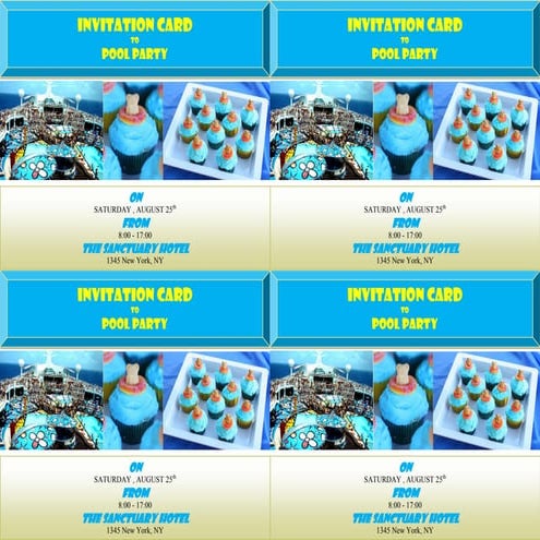 Party invitation | PDF