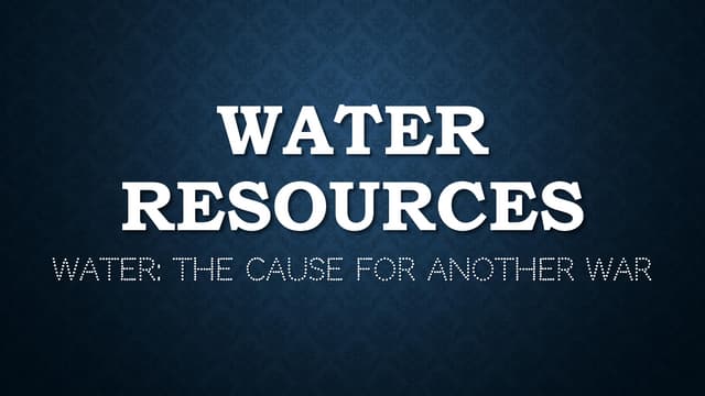 Water Resources, map practice Class 10 cbse | PDF