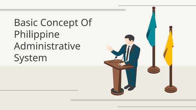 Philippine Administrative System (PAS) | PPT