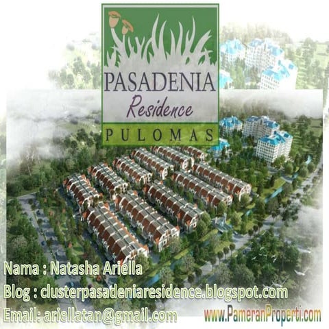 Cluster Pasadenia Residence Pulomas | PPTX