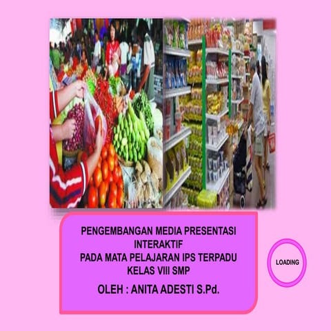 Pasar dan bentuk bentuk pasar | PPTX