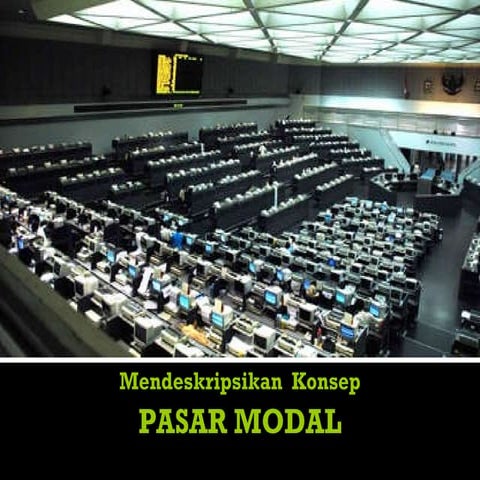 Pasar modal | PPT