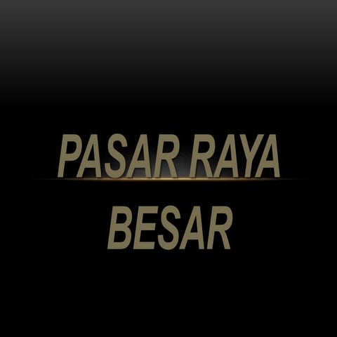 Pasar raya | PPTX