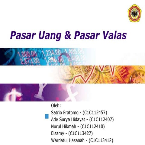 Pasar uang& valas | PPT