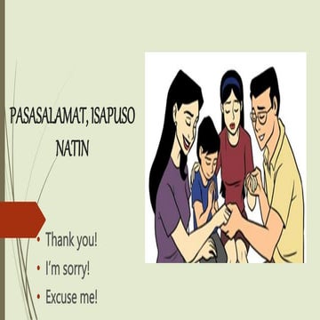 PAGPAPASALAMAT, Mahalagang Sangkap sa Pakikipagkapuwa.pptx