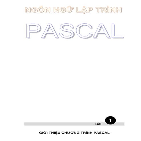 Pascal | PDF