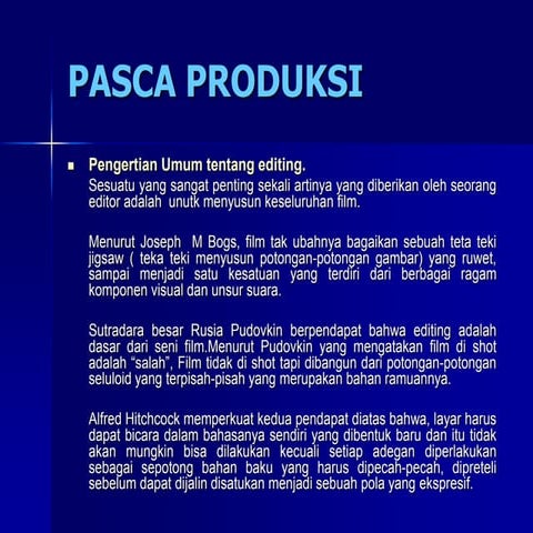 Pasca Produksi.ppt