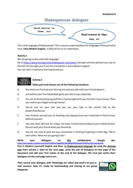 shakespearean picture-dictionary | PDF