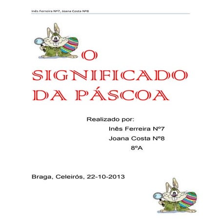 O significado da Páscoa | PDF
