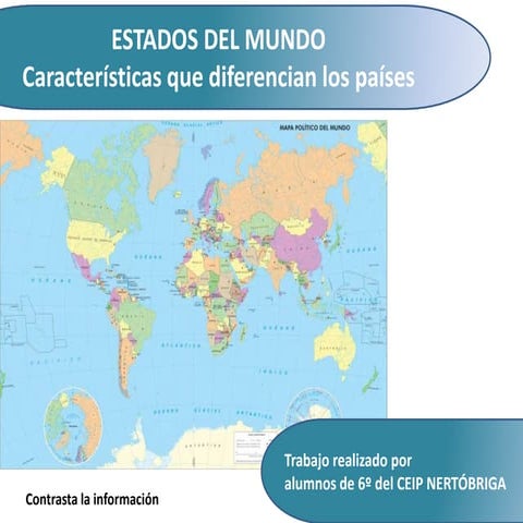 Paises del mundo (fichas informativas) | DOCX