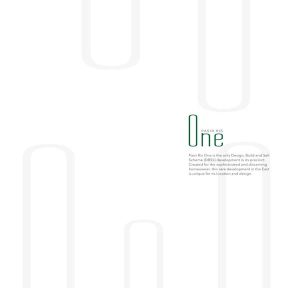 Pasir Ris One Brochure | PDF