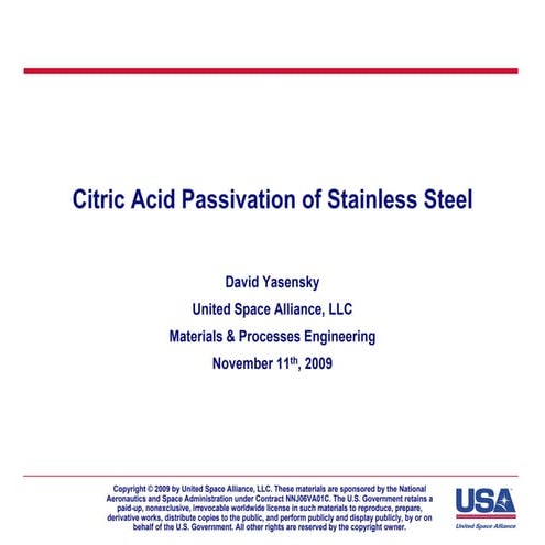 Astm a380 ss pickling_passivation | PDF
