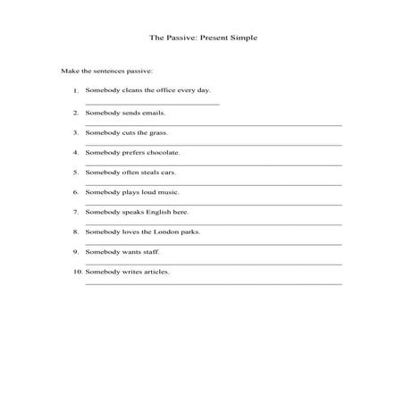 Pasive voice 1-karina | PDF