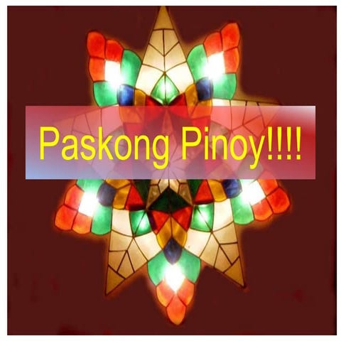 Paskong pinoy | PPTX