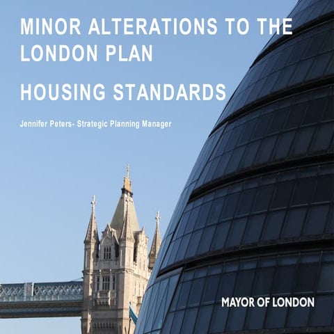 Minor Alterations to the London Plan | PPT