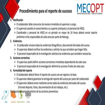 Paso a Paso Reporte Suceso de reporte necesario | PDF