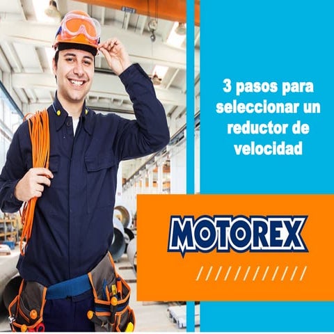 3 pasos para seleccionar un reductor de velocidad | PDF