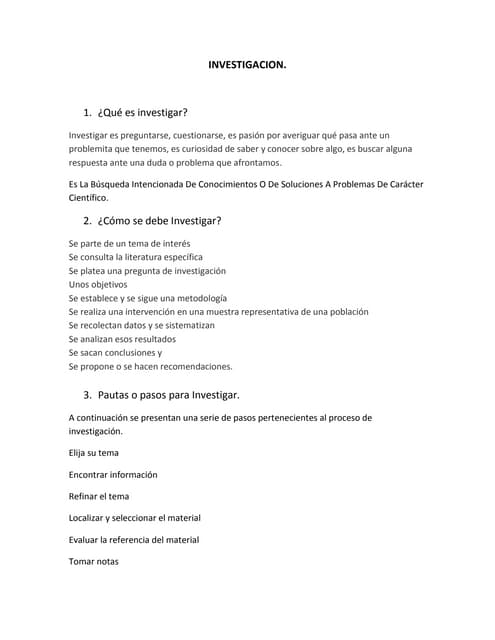 10 conceptos de investigacion | PDF