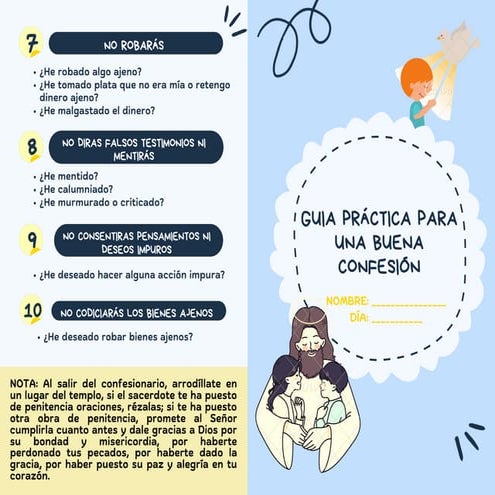 Imagenes Para La Confesion De Ninos 1039968 | Pasos Para Una Buena