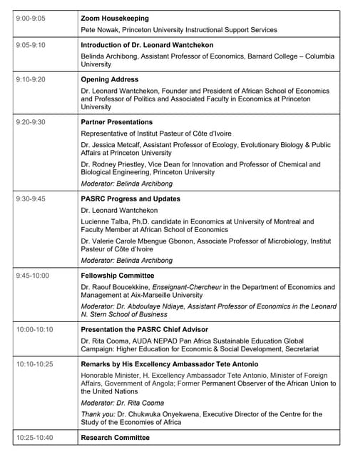 Program: The COVID-19 pandemic and its implications for gender equality ...