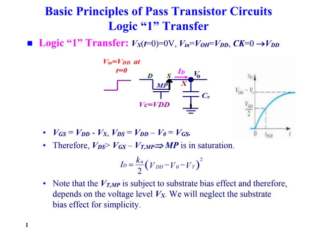 Pass Transistor Logic | PPTX | Programming Languages | Computing