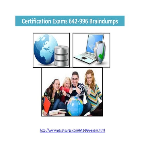 Pass4sure cisco 642 996 certification | PPT