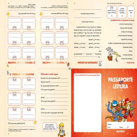 Interactive Reading Passport for Student Engagement and Reflection | PDF