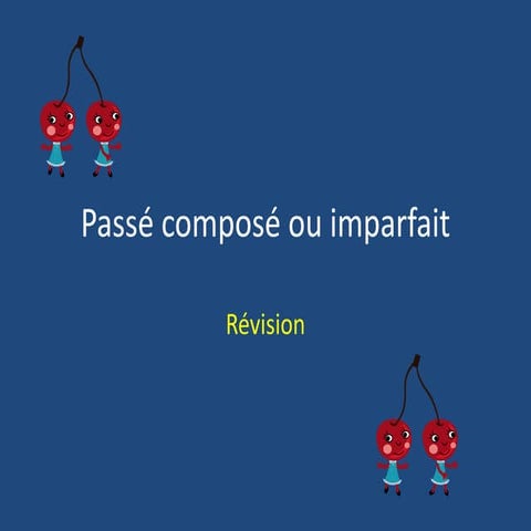 Imparfait.pptx Explaination & Formation. | PPTX