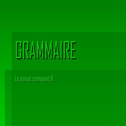 ppt verbe infinitif et conjugue power point | PPTX