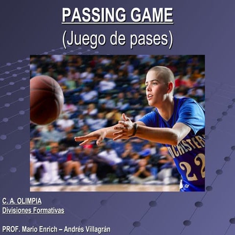 Passing Game | PPT