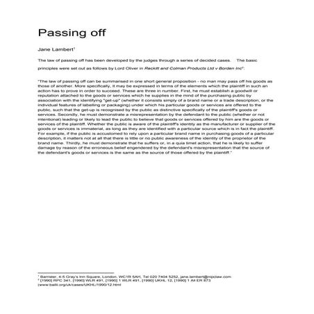 Passing Off Notes .docx