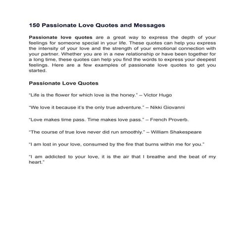 Passionate Love Quotes and Messages.pdf