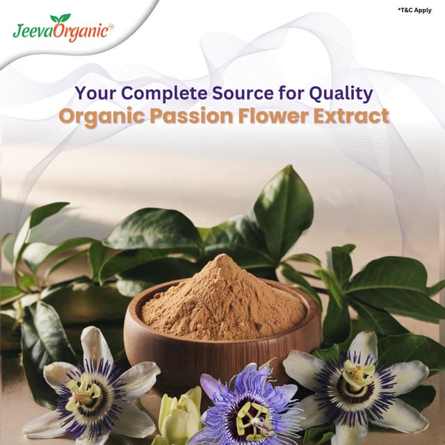 Bulk Passion Flower – High-Quality & Certified Organic | PDF