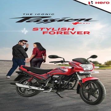 Passion Plus Digital Brochure | Hero Motocorp | PDF