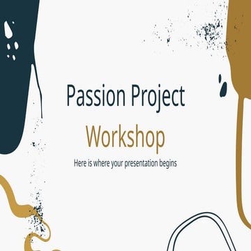 Passion Project Workshop _ by Slidesgo.pptx | Chemistry | Science