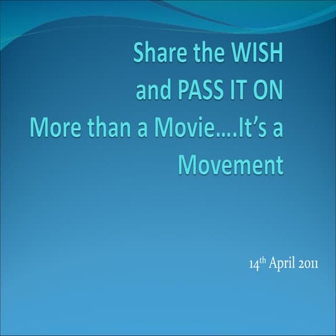 -Pass it on-- | PPT