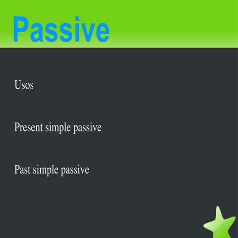 Passive | ODP