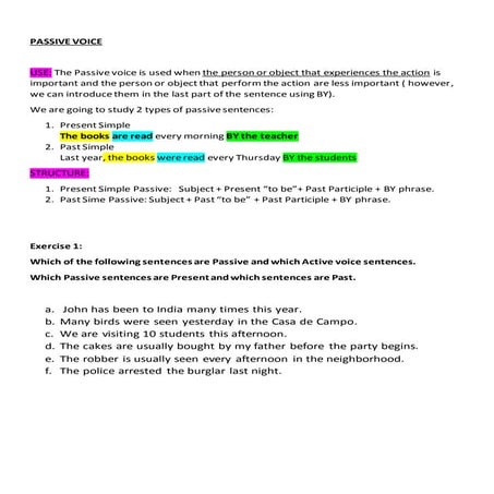 Subject and predicate notes | DOC